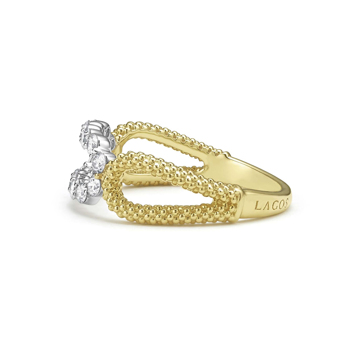 Superfine Diamond Oval Ring | LAGOS Jewelry