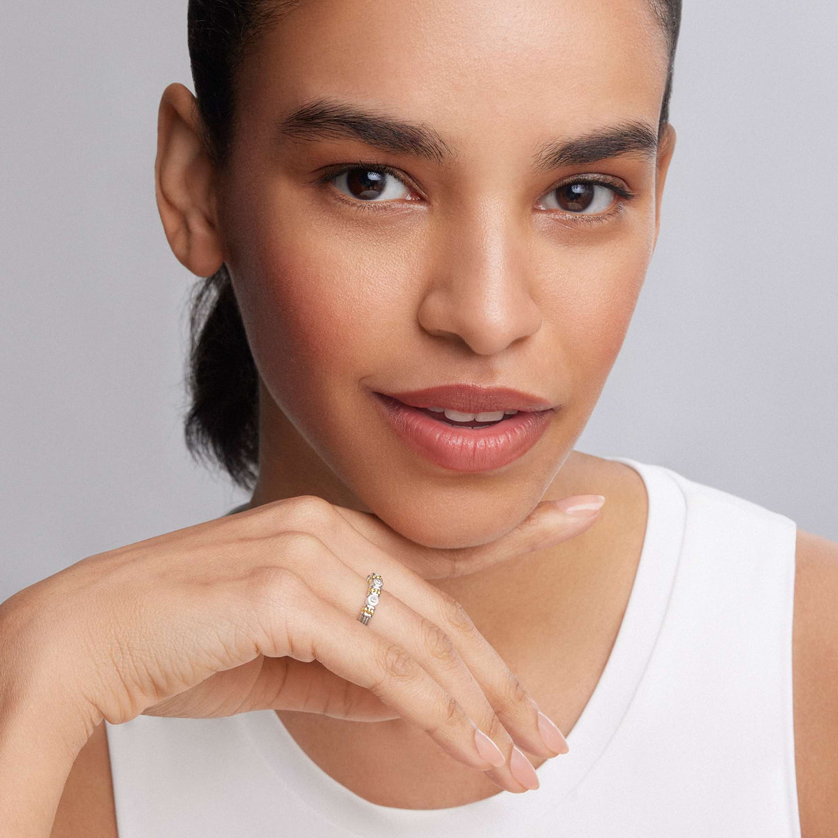 Three Diamond Stacking Ring | LAGOS Jewelry