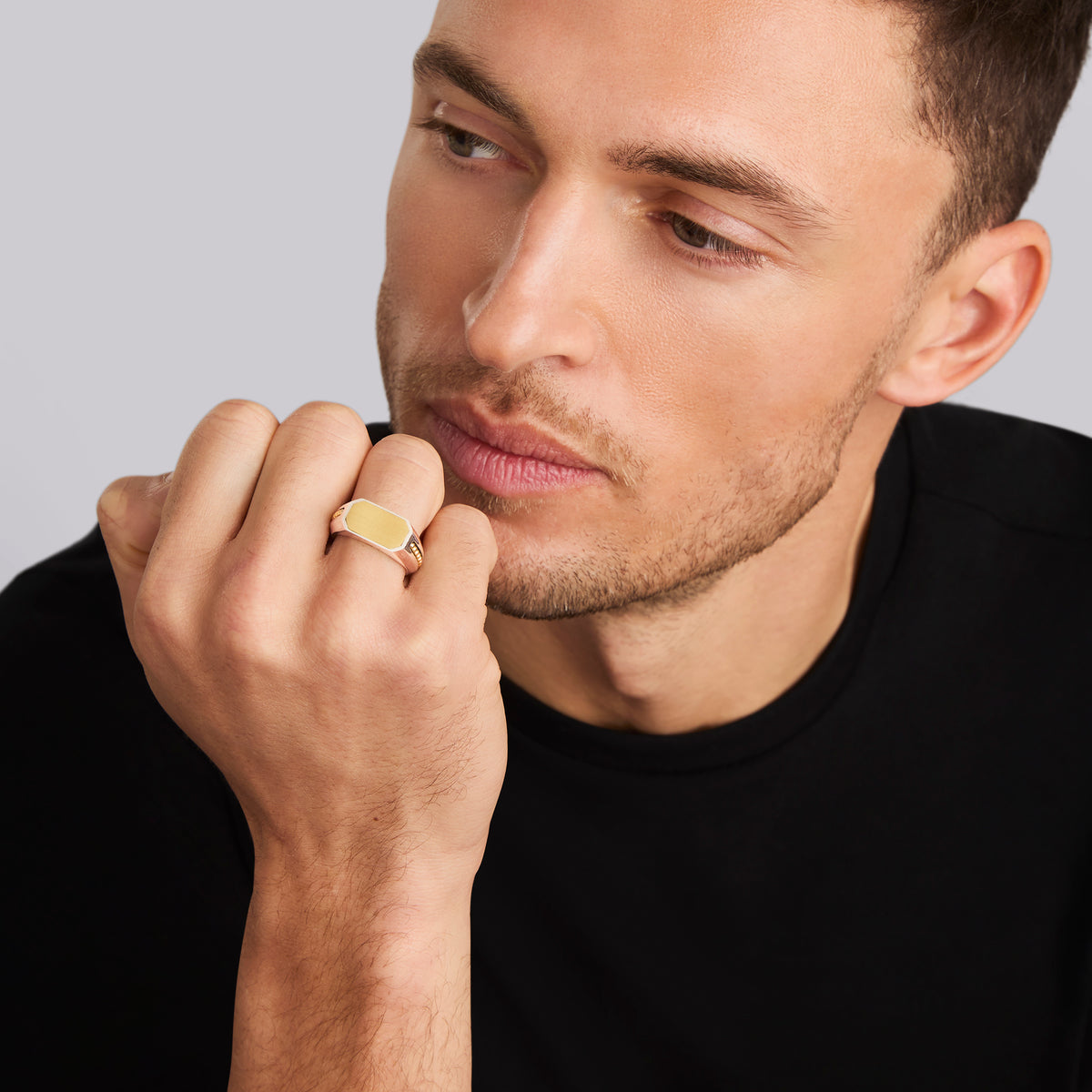 Two-Tone Octagon Ring | LAGOS Jewelry