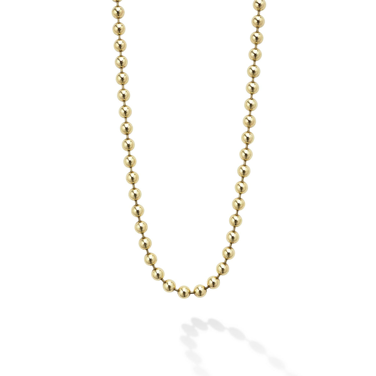 18K Gold Ball Chain Necklace | LAGOS Jewelry