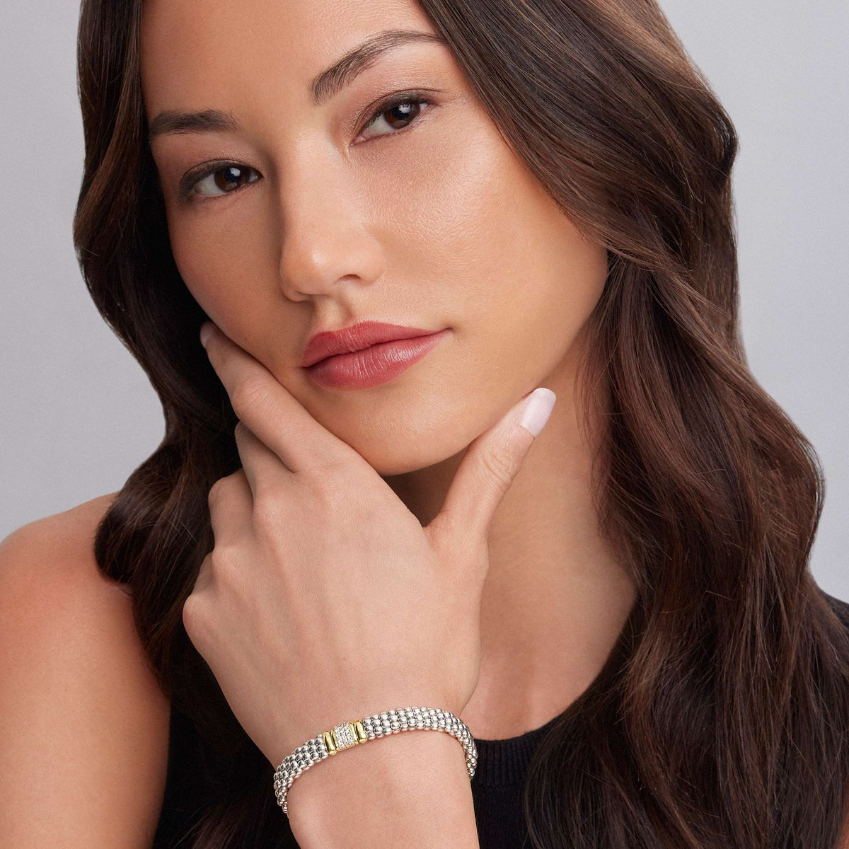 Diamond Caviar Bracelet | 9mm | LAGOS Jewelry