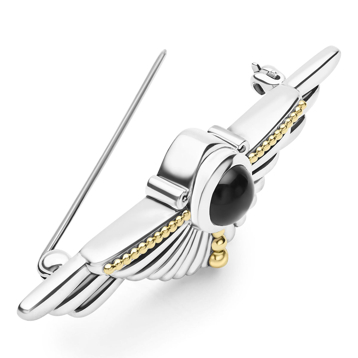 Onyx Wing Pin | LAGOS Jewelry