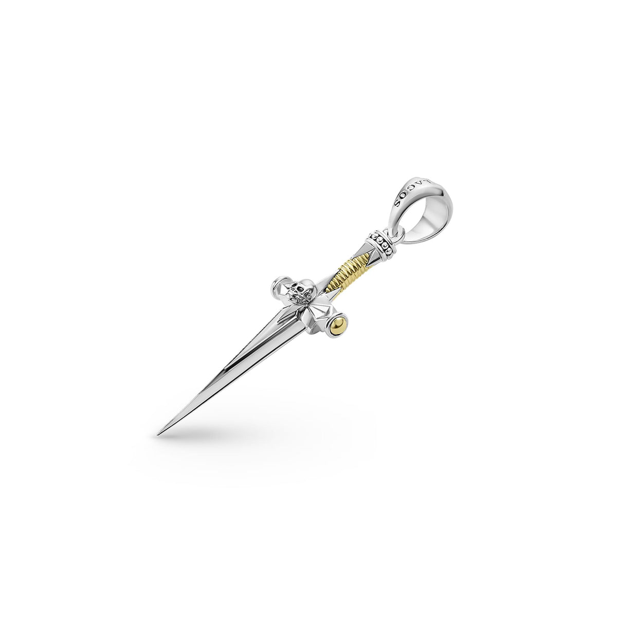 Two-Tone Sword Amulet | LAGOS Jewelry