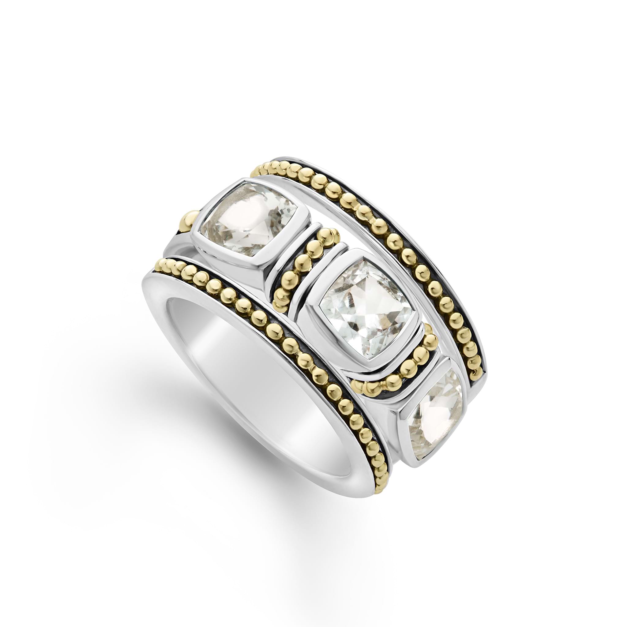 Rittenhouse White Topaz Stacking Rings – LAGOS