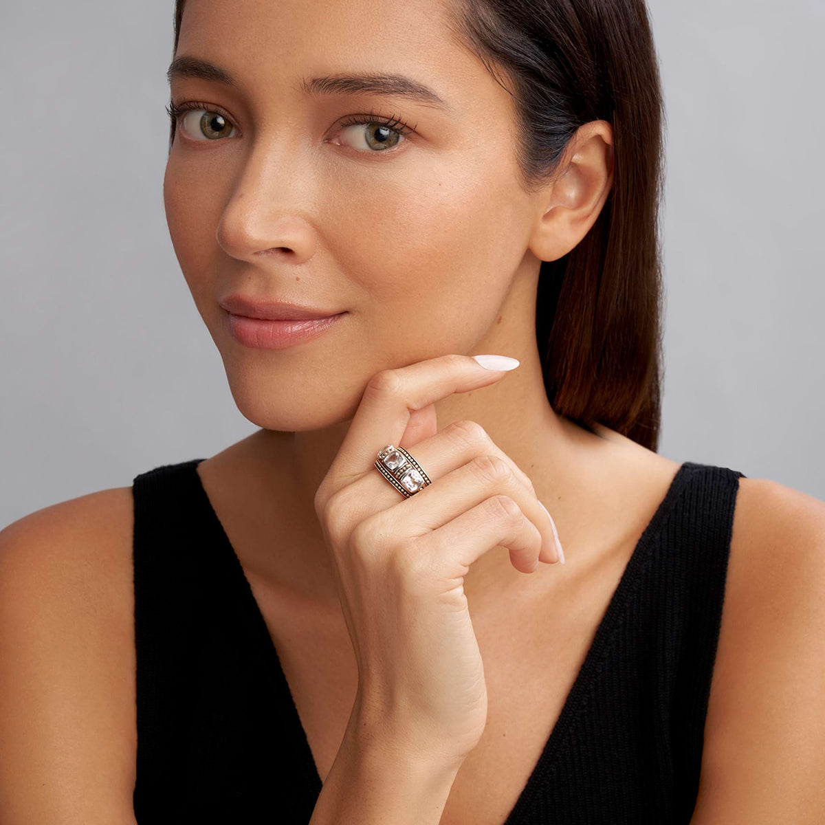 White Topaz Stacking Rings | LAGOS Jewelry