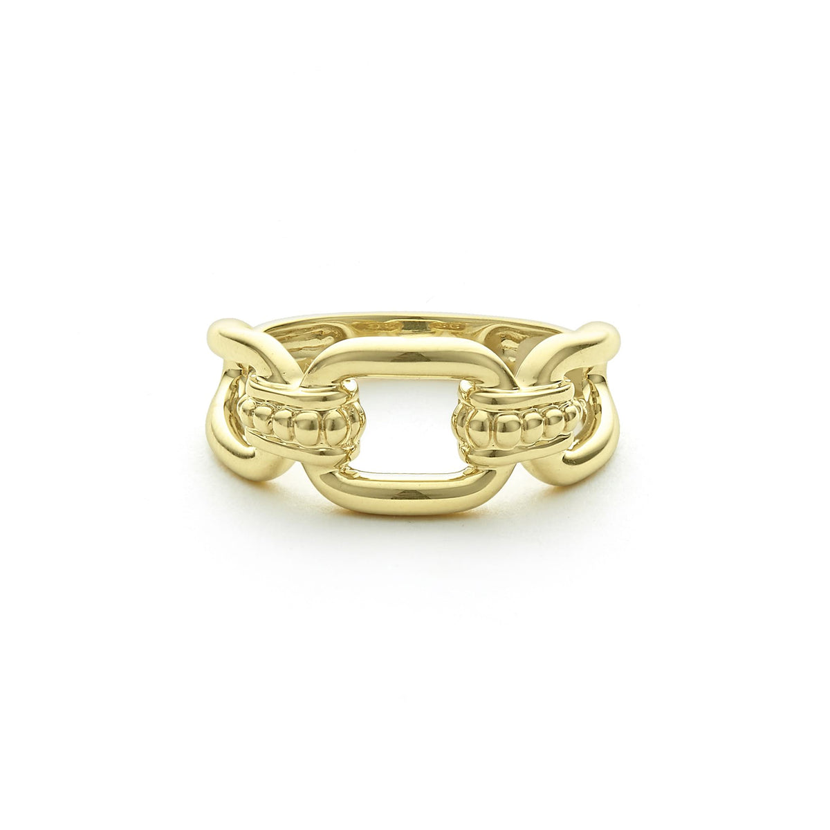 18K Gold Link Ring | LAGOS Jewelry