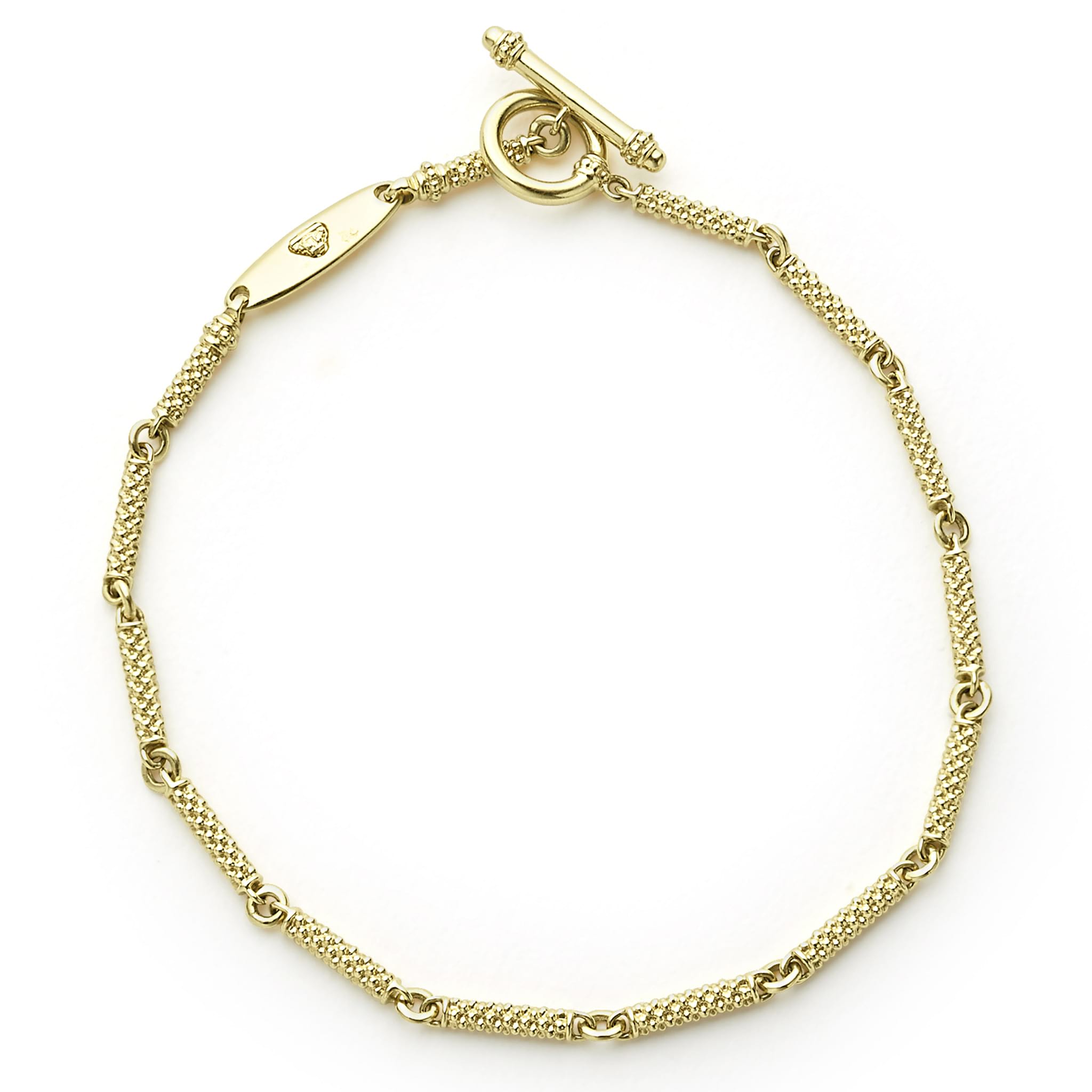 Signature Caviar 18K Gold Superfine Caviar Bracelet – LAGOS