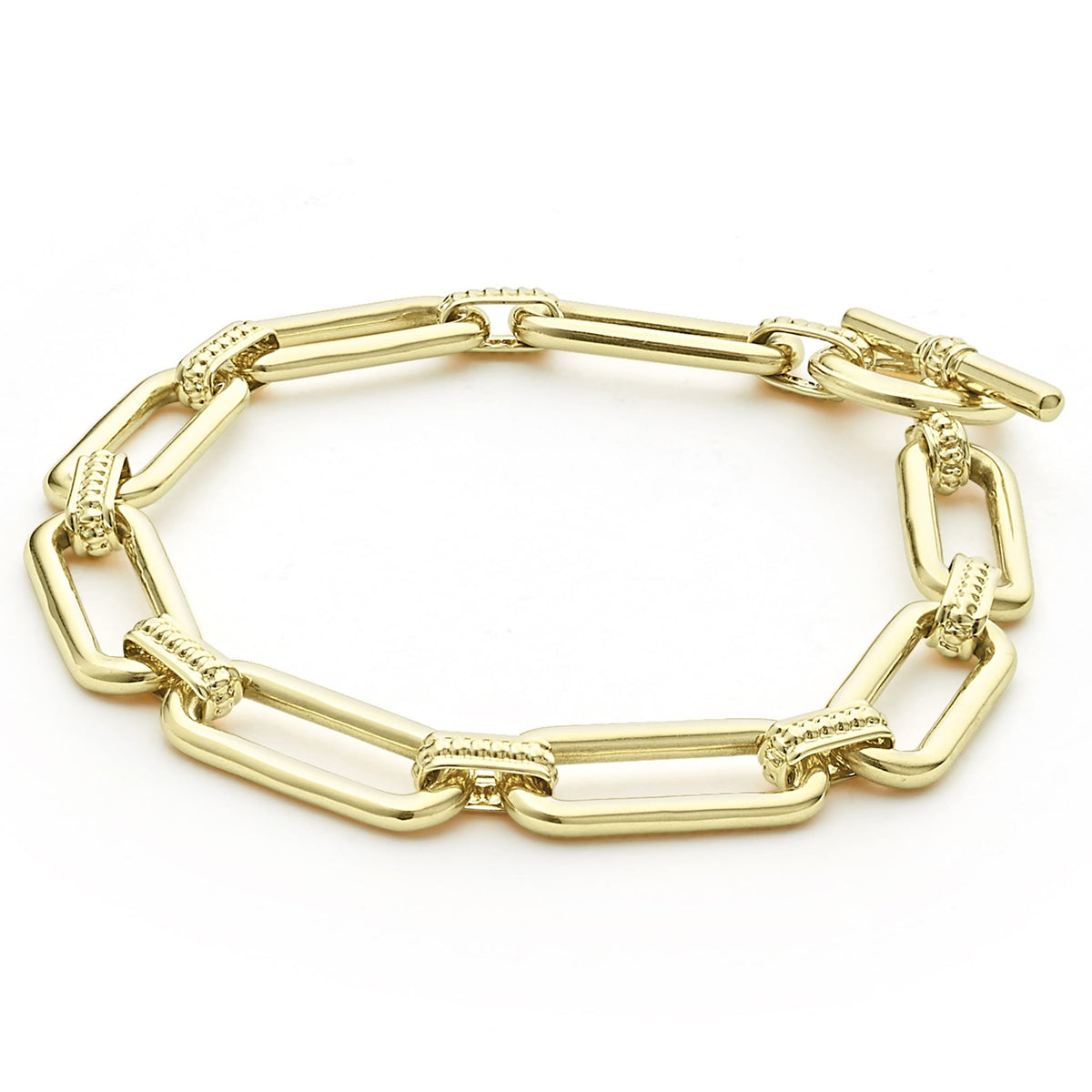 18K Gold Elongated Link Bracelet | LAGOS Jewelry