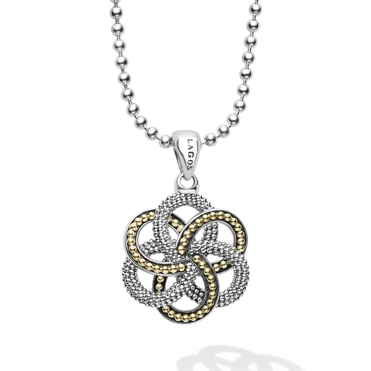 Large Two-Tone Pendant Necklace | LAGOS Jewelry