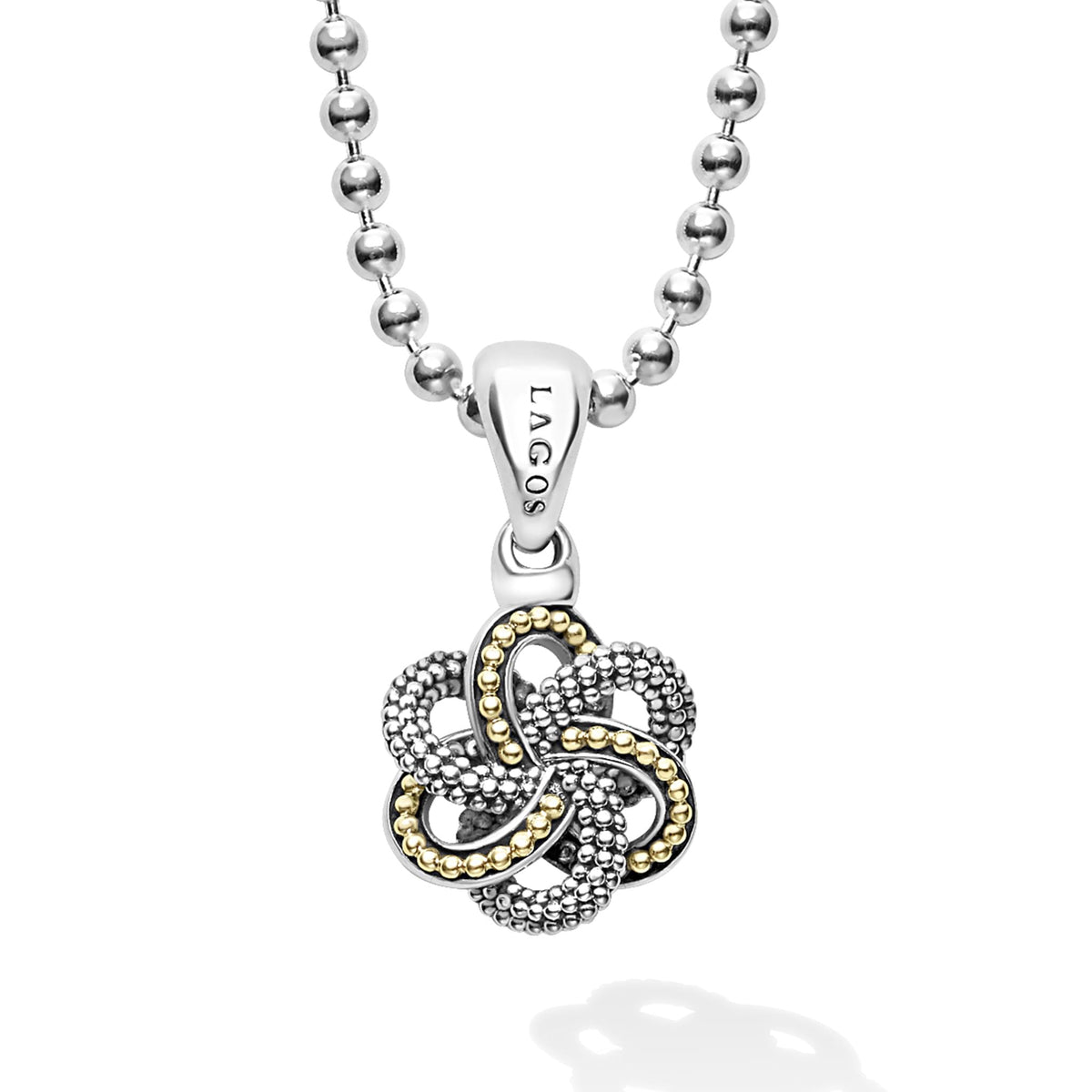 Small Two-Tone Pendant Necklace | LAGOS Jewelry